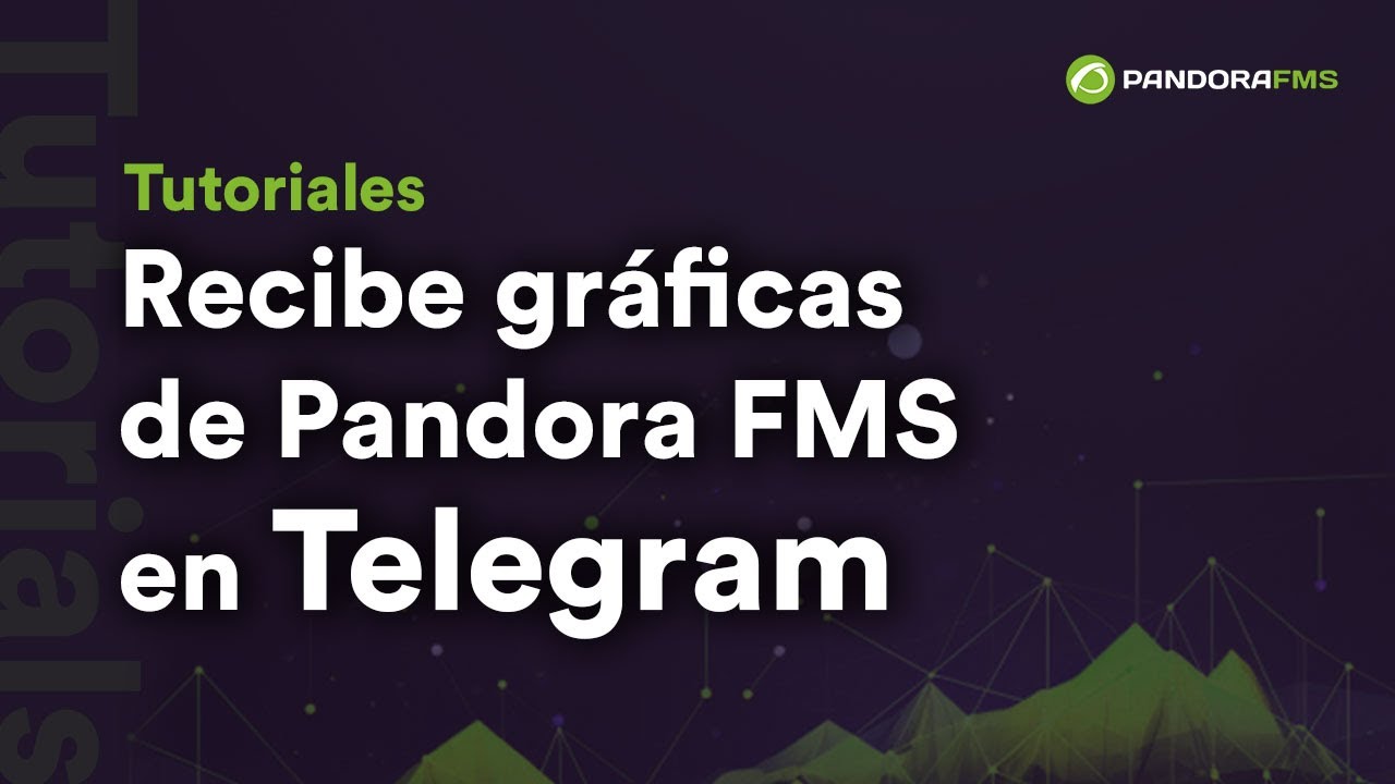 Recibe gráficas de Pandora FMS en Telegram - YouTube