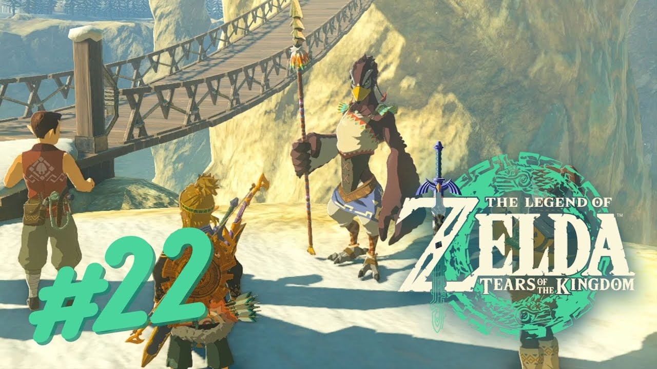 The Rito Rope Bridge- All Side Quests: Zelda Tears of the Kingdom ...