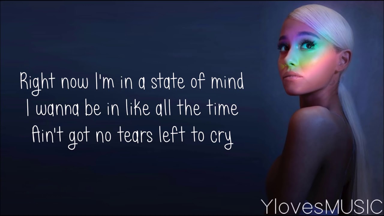 No Tears Left To Cry Lyrics ft Ariana Grande - YouTube