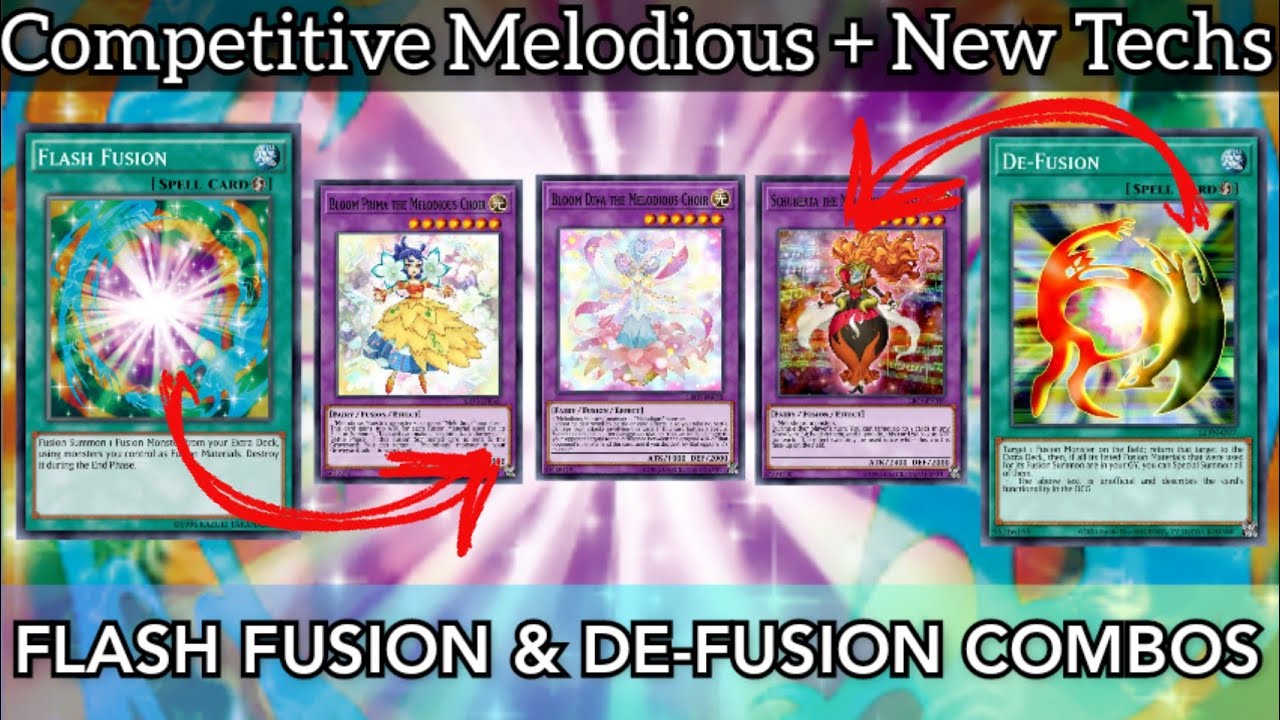 Competitive MELODIOUS + De-Fusion & Flash Fusion?! These cards are ...