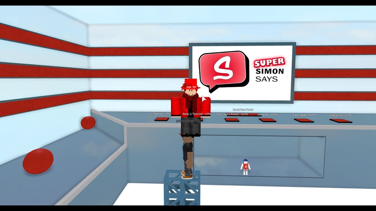 Simon says in Roblox - YouTube