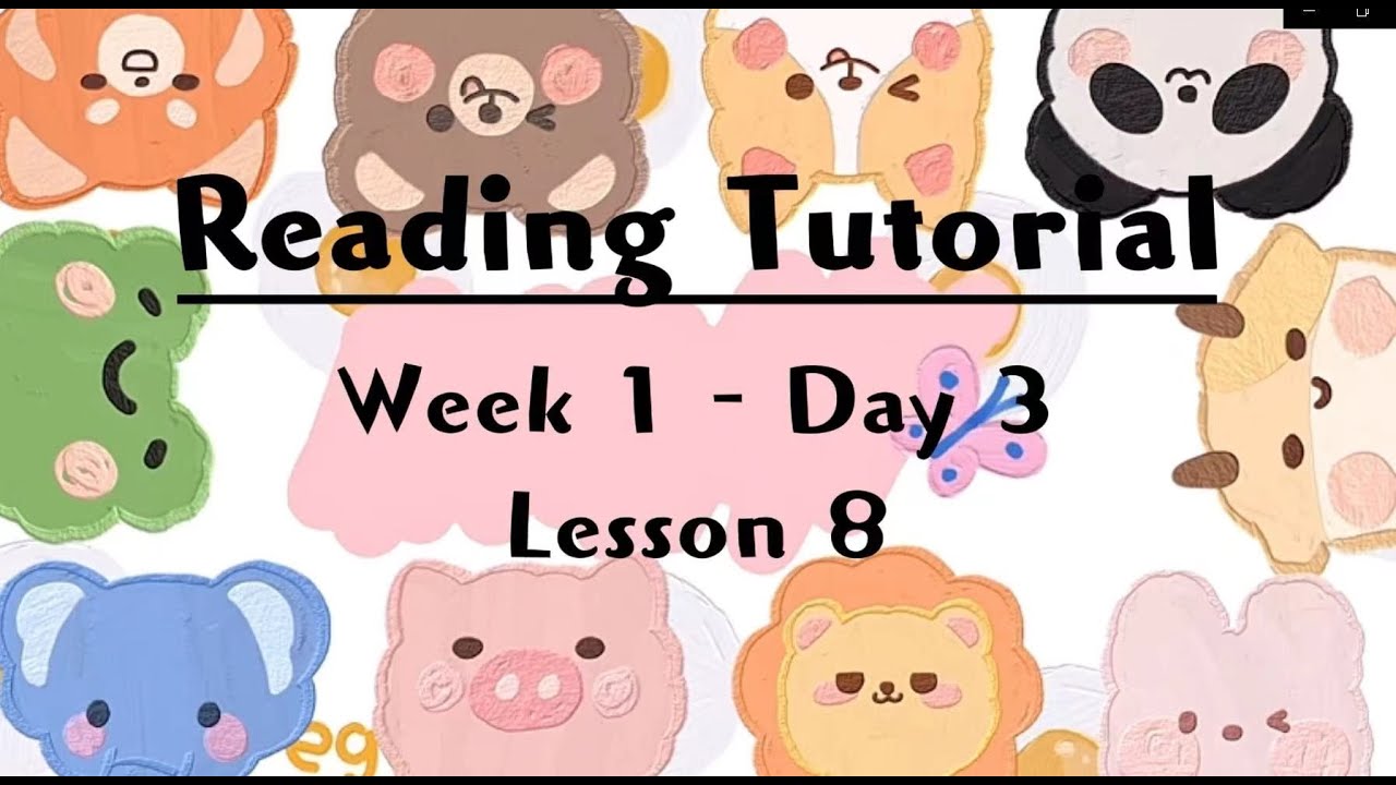 week1 day3 lesson8 - YouTube