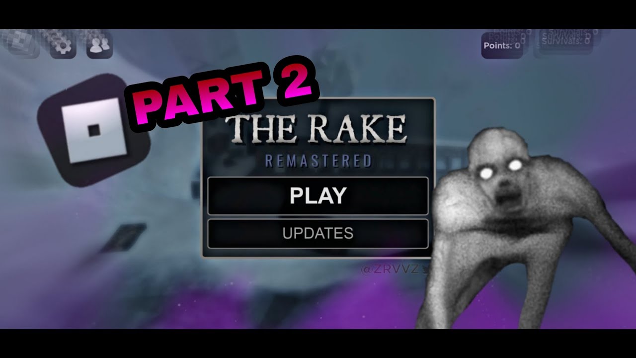 ROBLOX: PLAYING THE RAKE PART 2 - YouTube