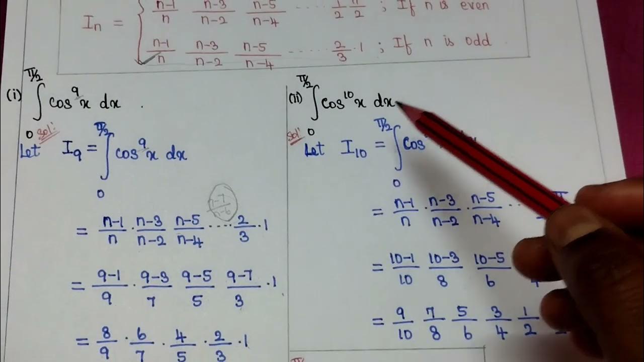 Integration|Matrices&Calculus|Unit-4 |Problem-10@thanishmaths3760 - YouTube