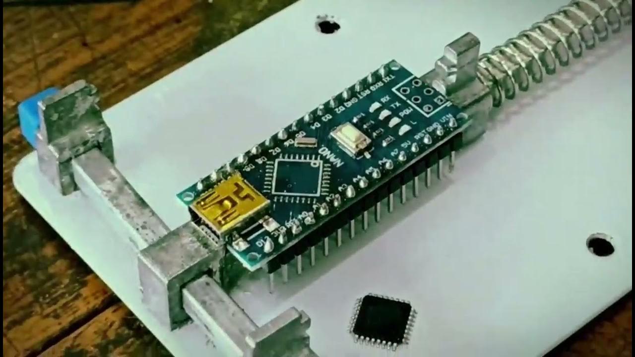Cara melepas dan memasang IC TQFP ATMEGA328 Arduino nano #arduino #soldering - YouTube