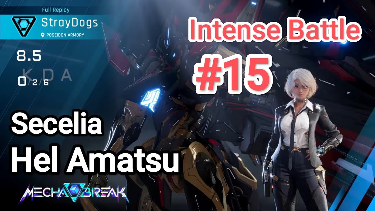 Mecha BREAK [ Intense Battle ] #15 : Agent Secelia Non-Lethal Mission ...