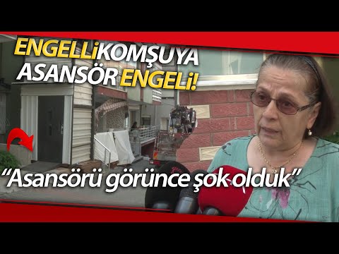 Evine Rahat Çıkabilmek İçin Engelli Rampasının Üzerine Asansör Yaptı