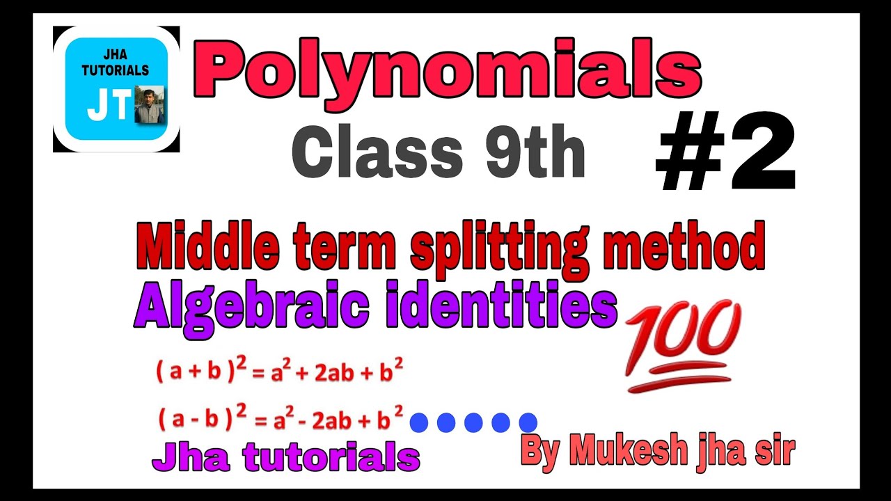 Polynomials class 9th ll PARTll - YouTube