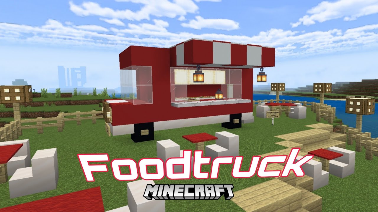 Tutorial Minecraft: foodtruck paso a paso - YouTube
