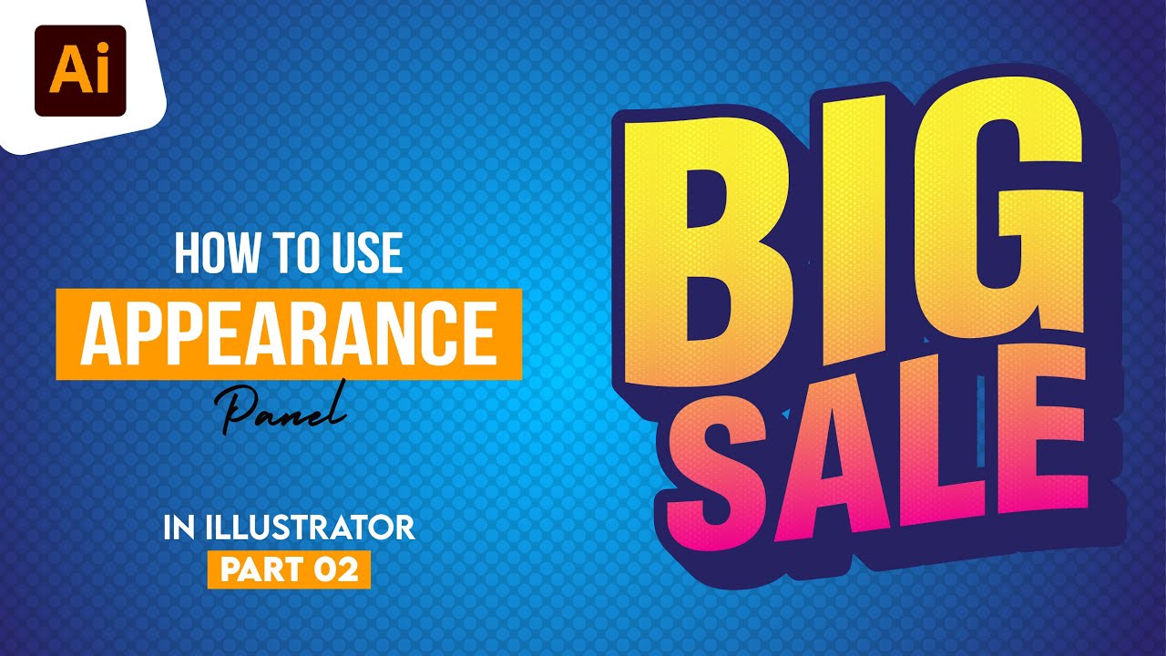 How to Use Appearance Panel in Illustrator [Part 02] | Illustrator ...