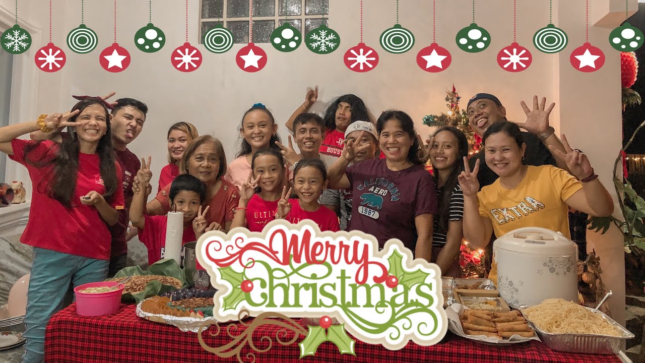 Typical Filipino Family Christmas Celebration || WazshoutTV - YouTube
