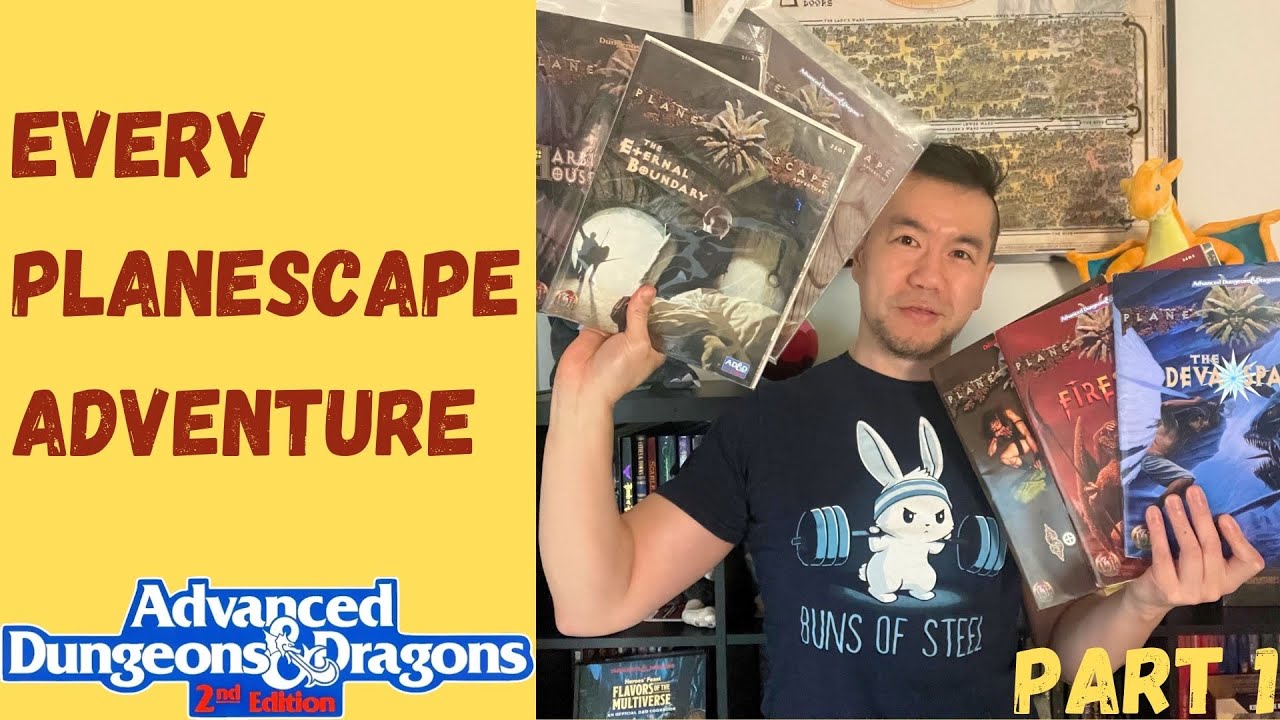 Showcase AD&D 2e Planescape adventures modules (Part 1) - YouTube
