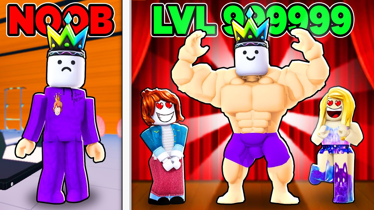 I UPGRADED To the STRONGEST Muscles On Roblox - YouTube