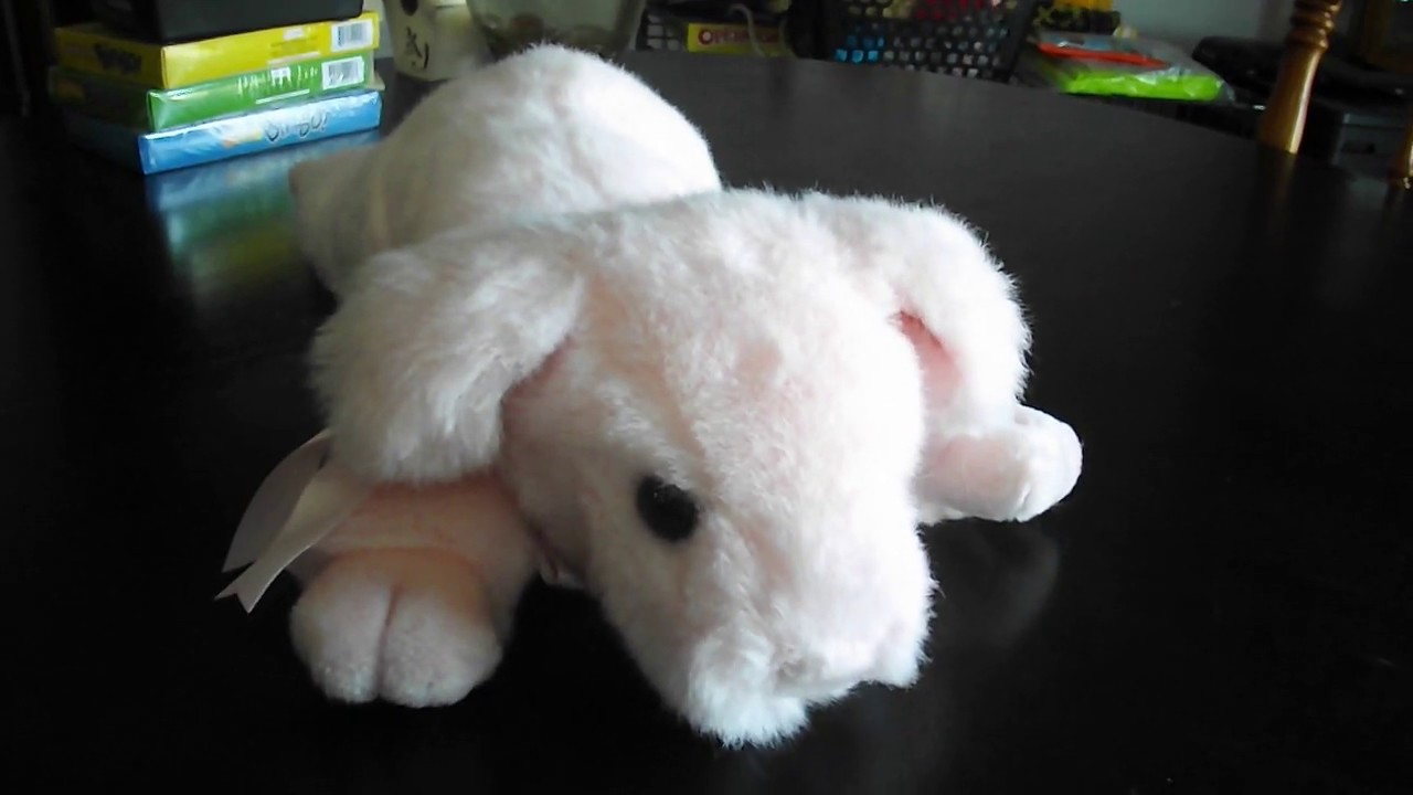 TY CLASSIC 1995 TUIP THE PIG PLUSH REVIEW - YouTube