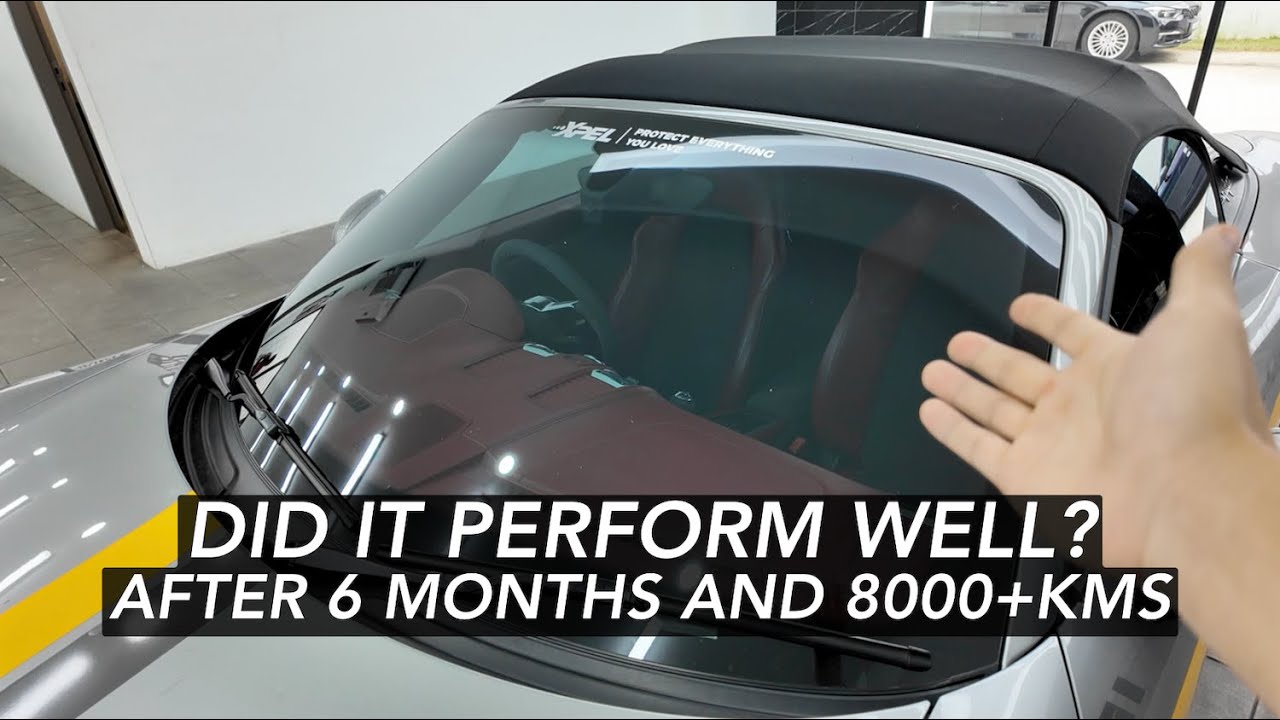 6 months + 8000+kms Real World Review of Xpel’s Windscreen Protector ...
