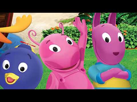 Caillou salutes on The Backyardigans and gets grounded by Boris - YouTube