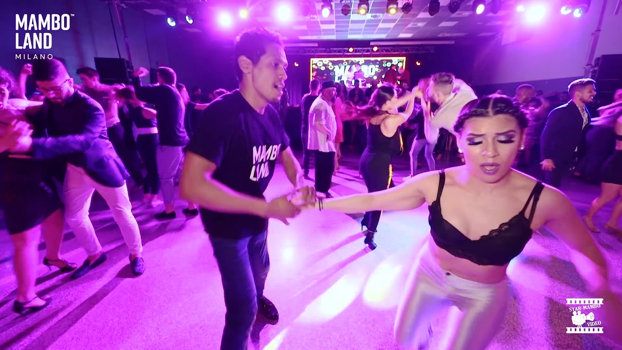 Alun wepa & Ashley Magana - social dancing @ Mamboland Milano - YouTube