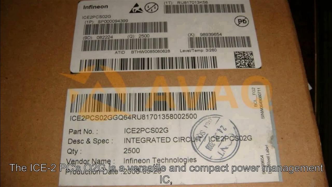 ICE2PCS02G Power Management ICs - Avaq - YouTube