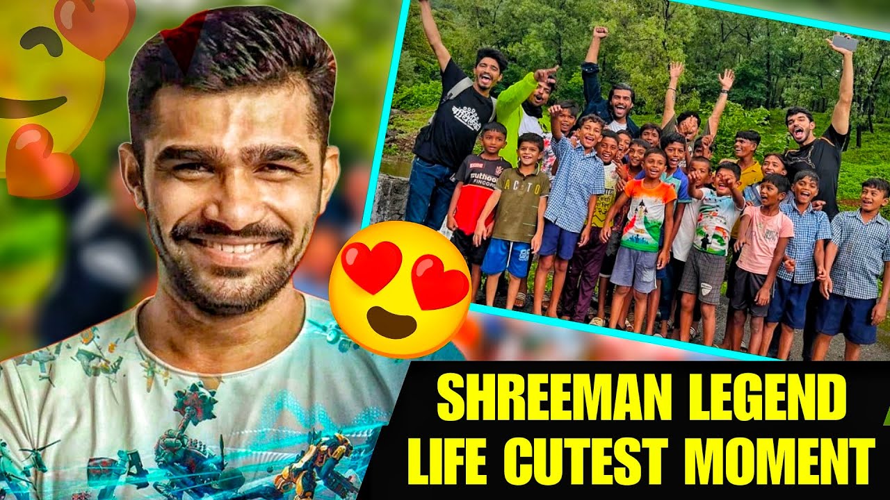 CUTEST VIDEO of Shreeman legend live | shreeman legend best moments of ...