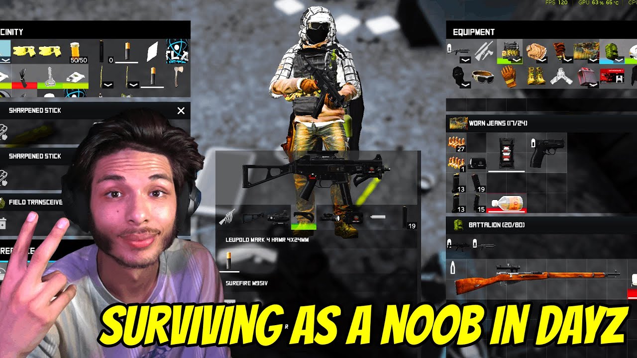 DAYZ • TRYING TO SURVIVE • RAGE LOADING • PART TIMER • !commands ...