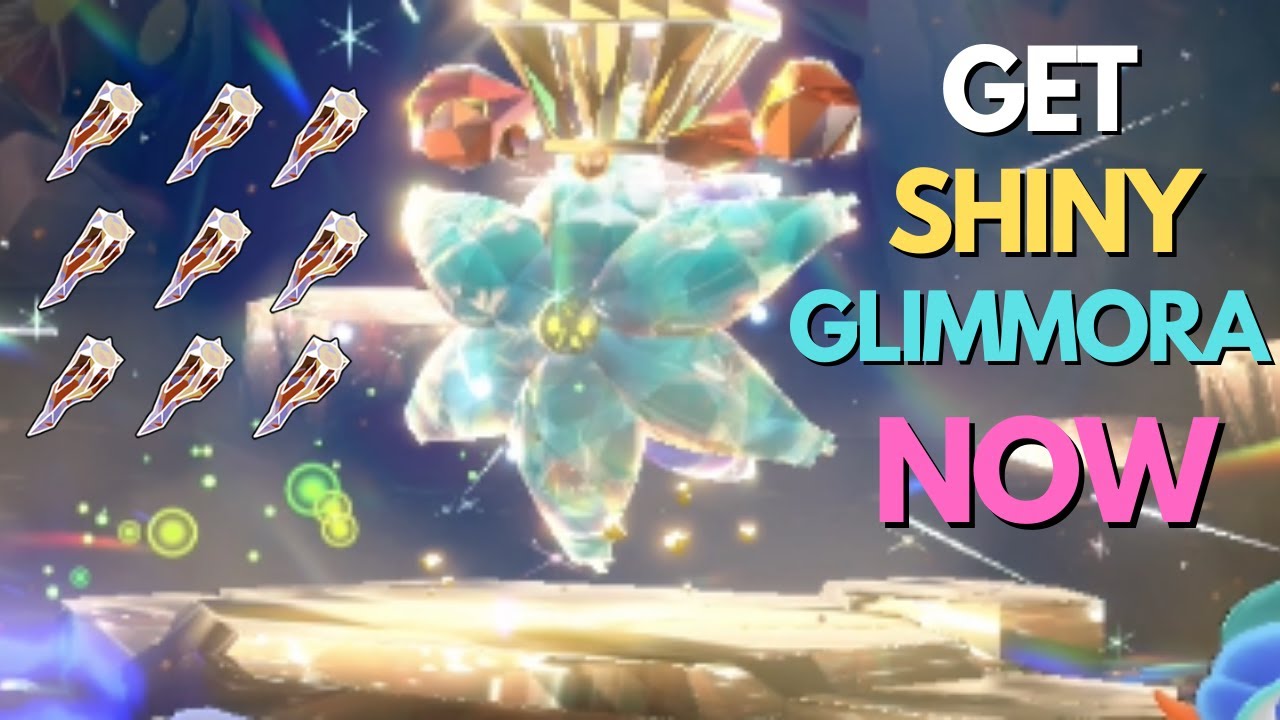 How to Get Shiny Glimmora from Auto Raids in Pokemon Scarlet and Violet ...