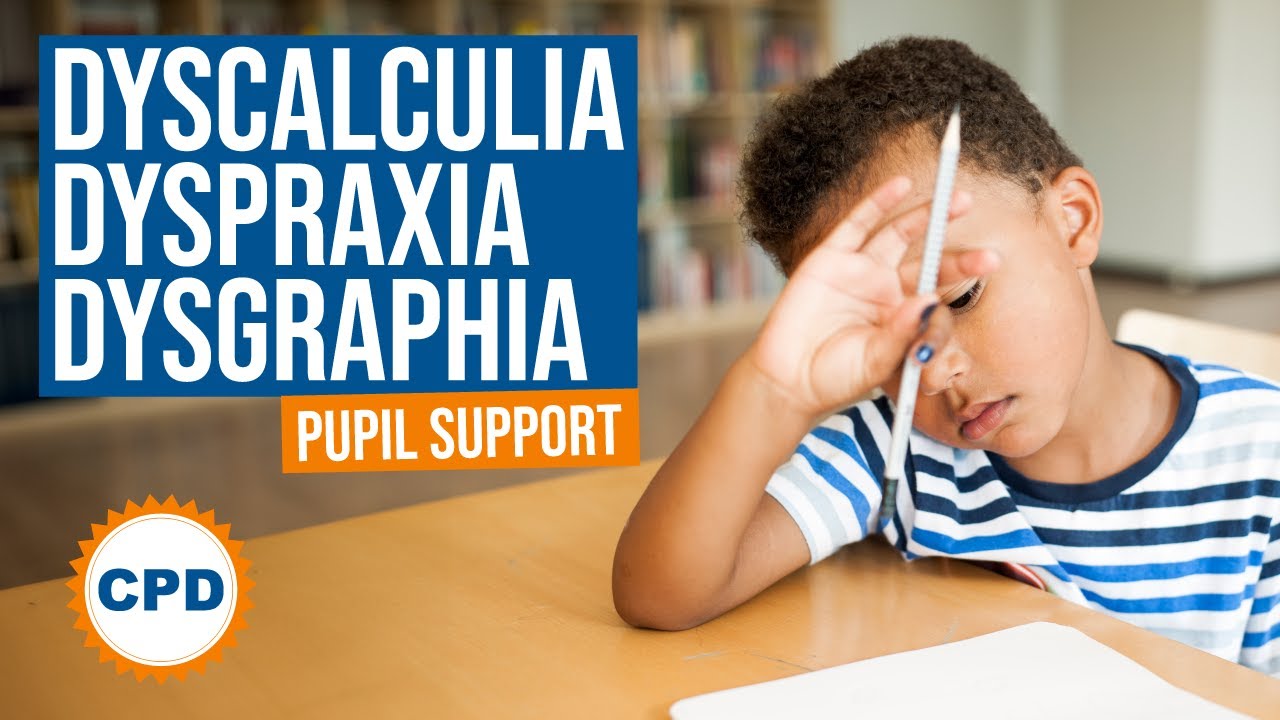 Dyscalculia, Dyspraxia & Dysgraphia - What's the Difference? - YouTube