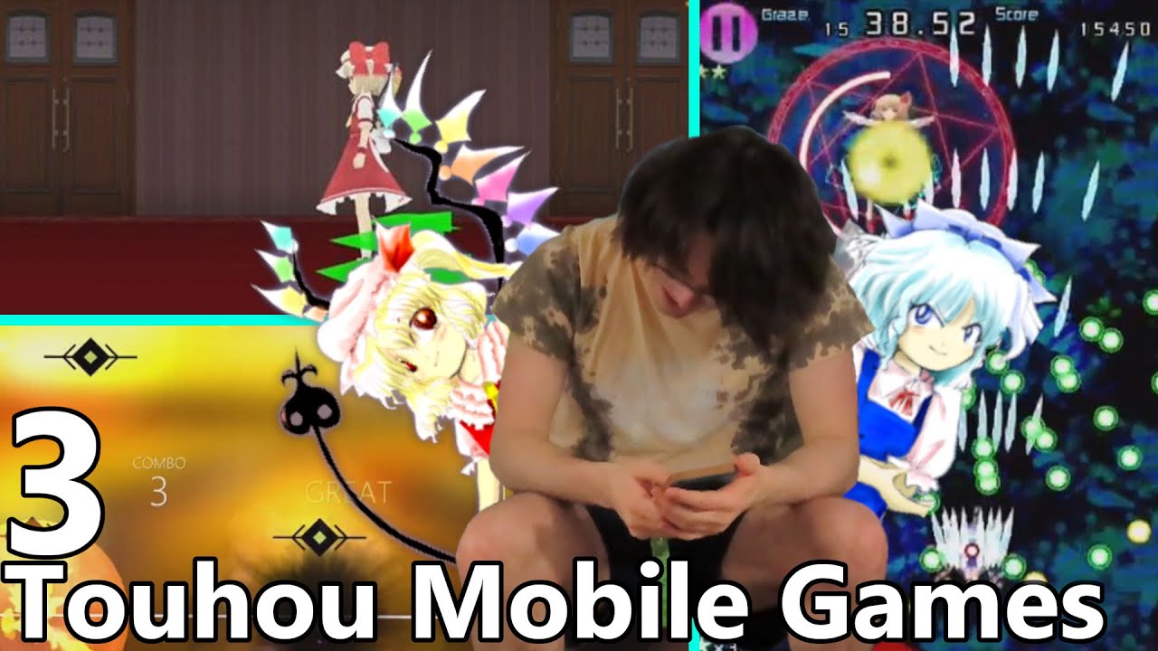 I Play 3 Touhou Games on my Phone. - YouTube