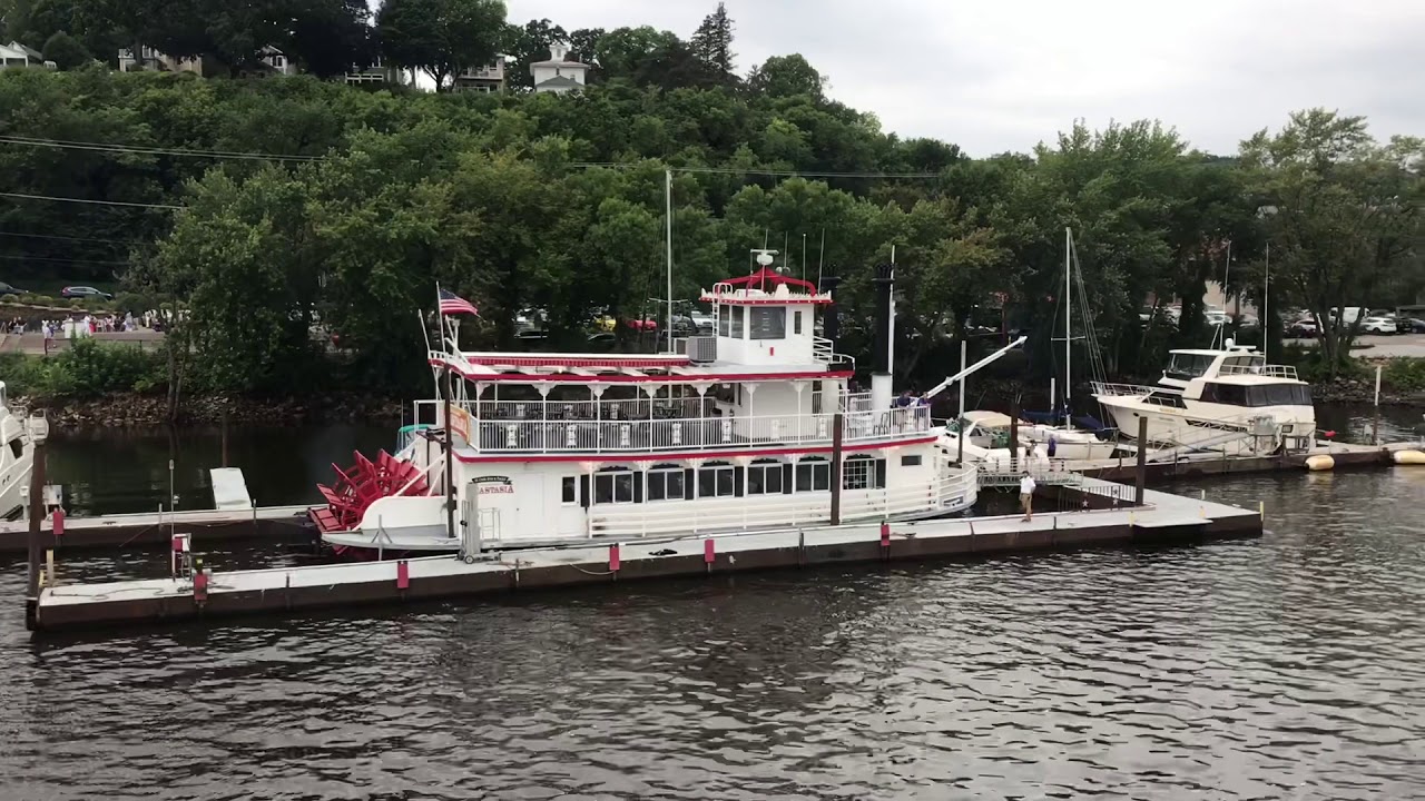 Riverboat Ride on the Mississippi River in Stillwater, Minnesota - YouTube