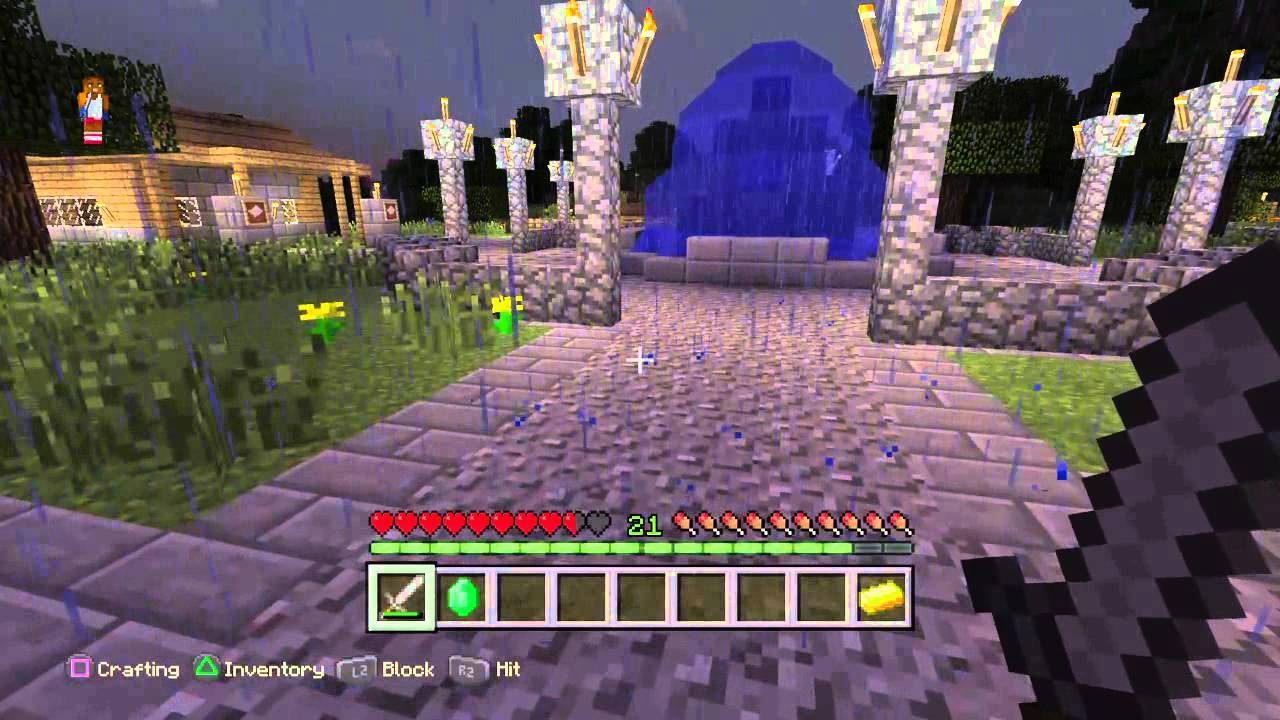 Minecraft playing multiplyer - YouTube