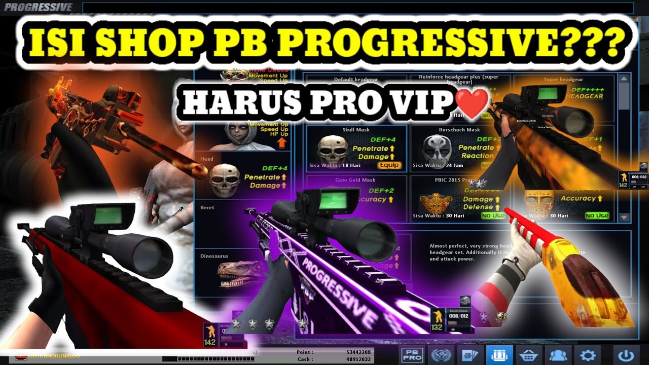 SPILL SHOP PB PROGRESSIVE KALAU SUDAH DONASI VIP PRO?? GAS DOWNLOAD ...