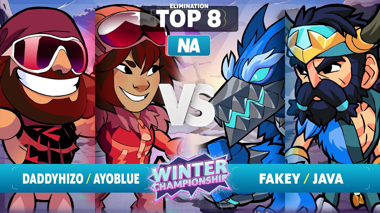DaddyHiZo & AyoBlue vs. Fakey & java - Elimination Top 8 - NA ...