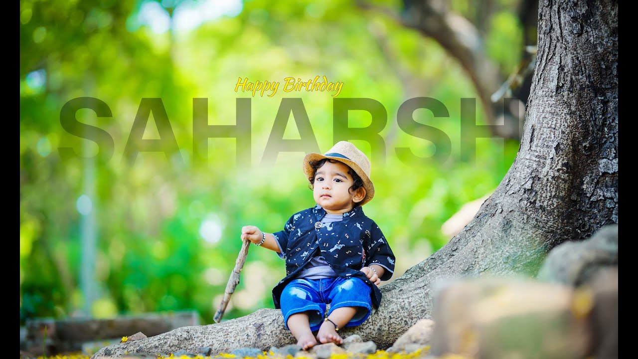 Saharsh Pre Birthday Song | Vennele Kurisenila song | Royal Creative ...
