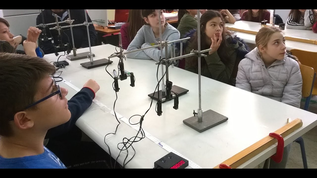 Acceleration and light gates - YouTube