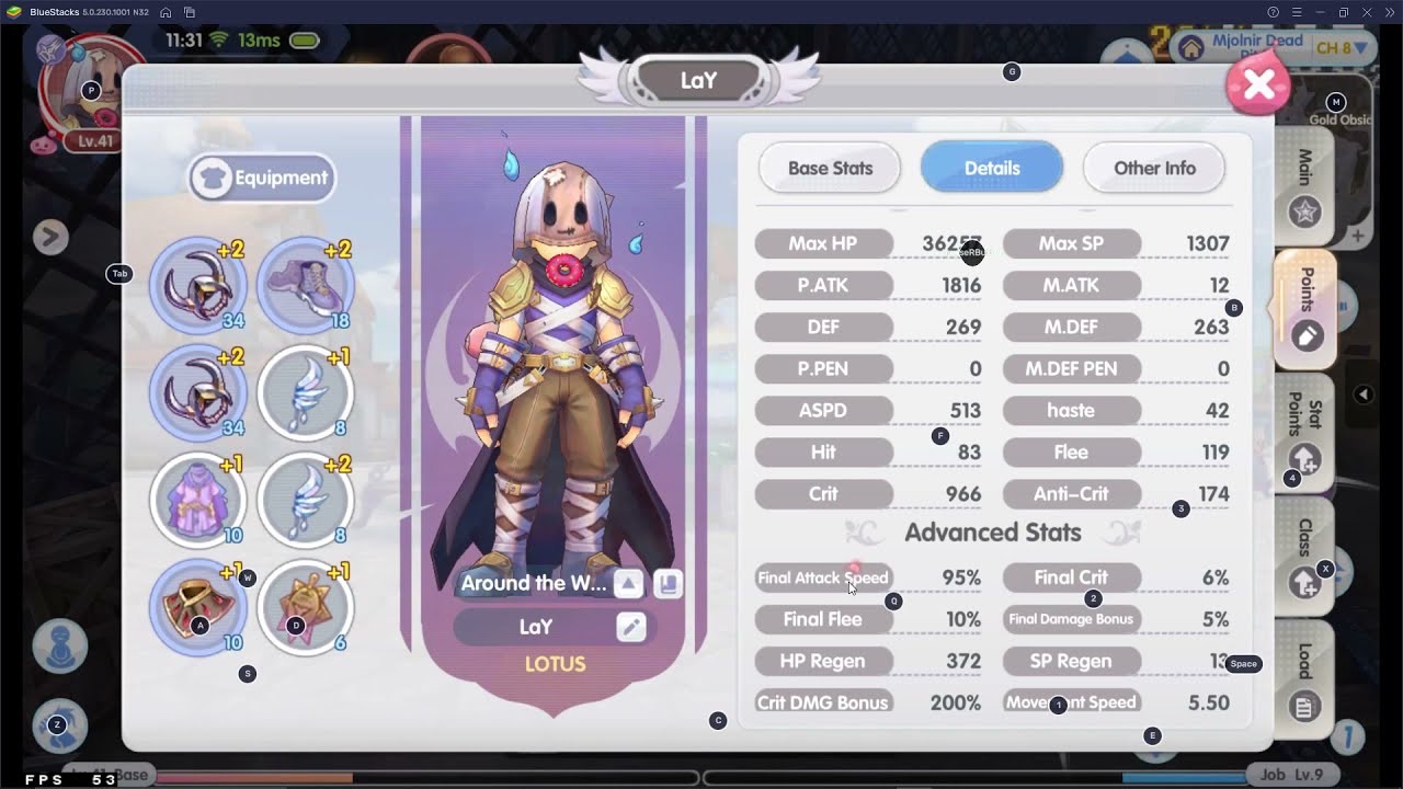 ASSASIN KATAR CRITICAL ASPD BUILD! Ragnarok X Generation ROX - YouTube