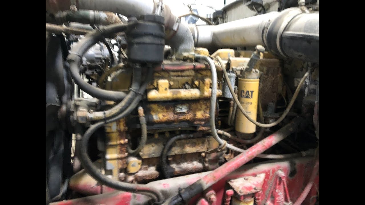 1988 CAT 3406B Engine Assembly - 25387545 - YouTube