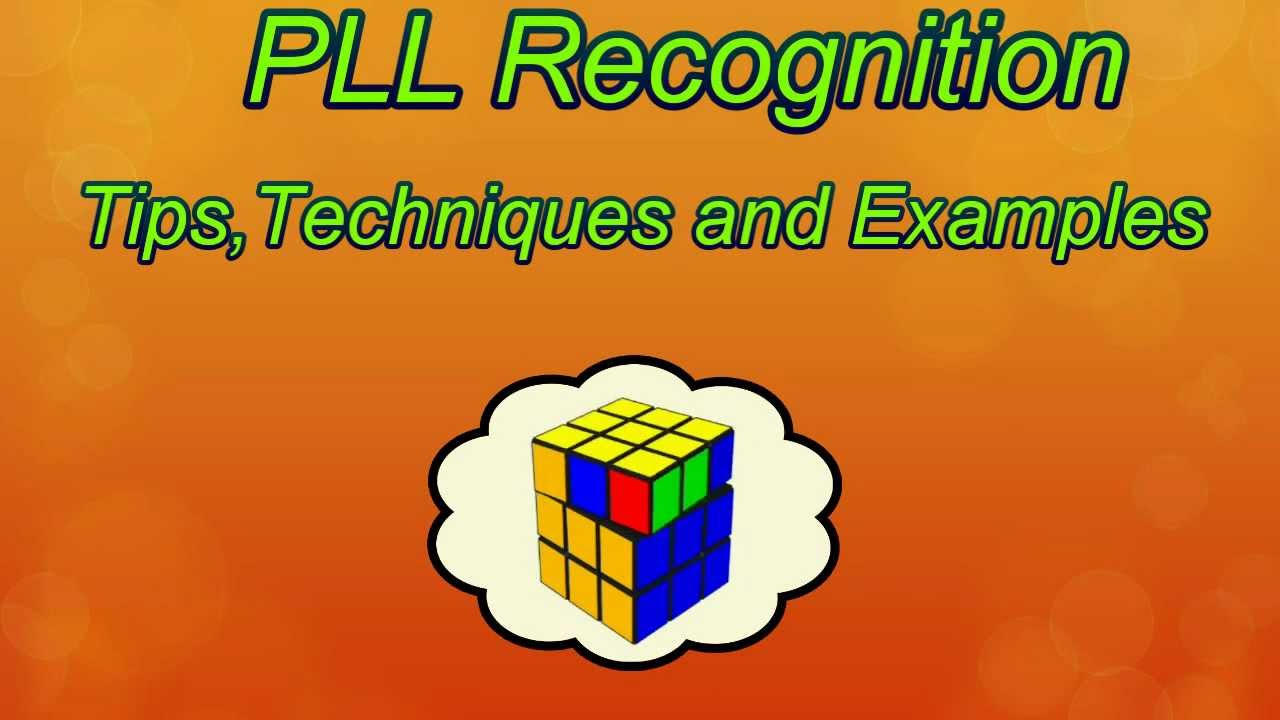 PLL Recognition- Tips, Techniques and Examples - YouTube