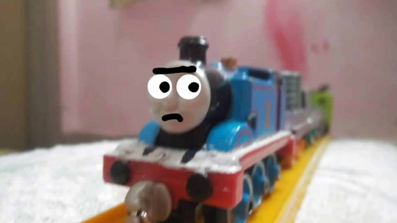 Thomas and friends the great discovery ( bank crash scene ) - YouTube