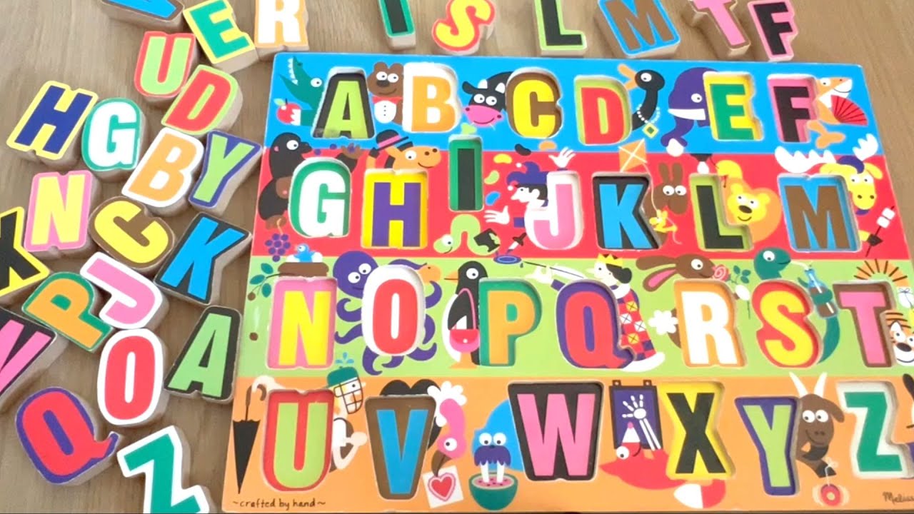 Learn ABC Puzzle | Toy Learning Video - YouTube