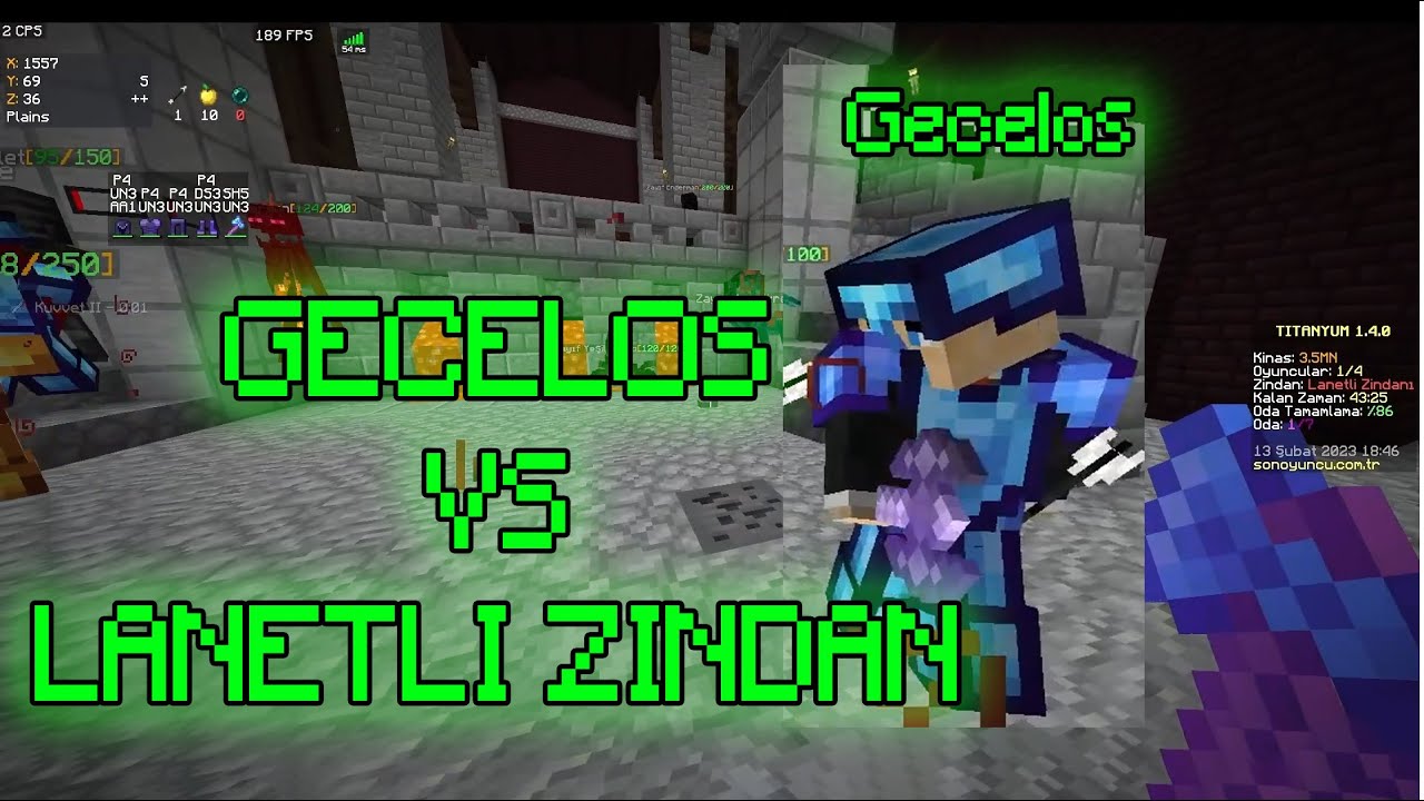 Gecelos ile zindan giriyoruz . Bu ilk videoMUZ - YouTube