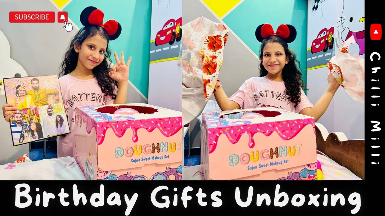 Birthday Gifts Unboxing | Money Bank Ka Password Bhi Bata diya - YouTube