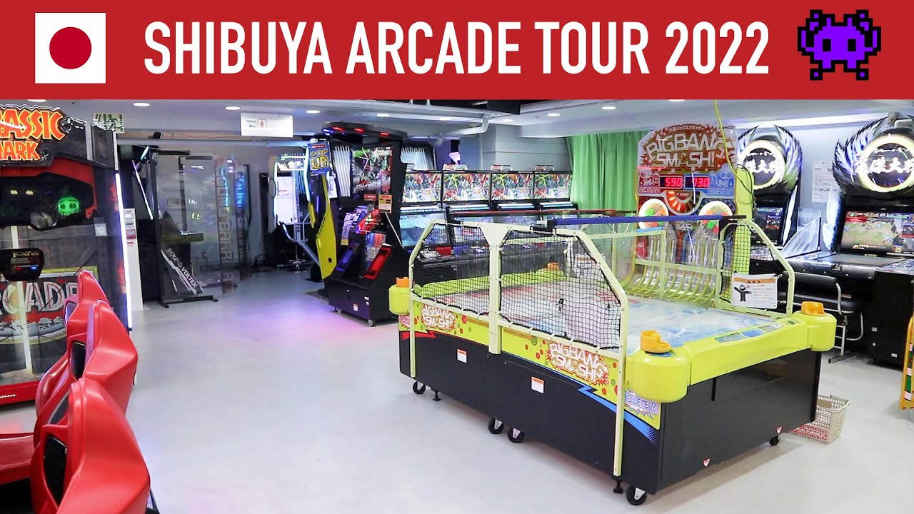 🕹️ Japan Arcade Tour 2022 / 🇯🇵 Shibuya Arcade / Game Center Tour 2022 ...