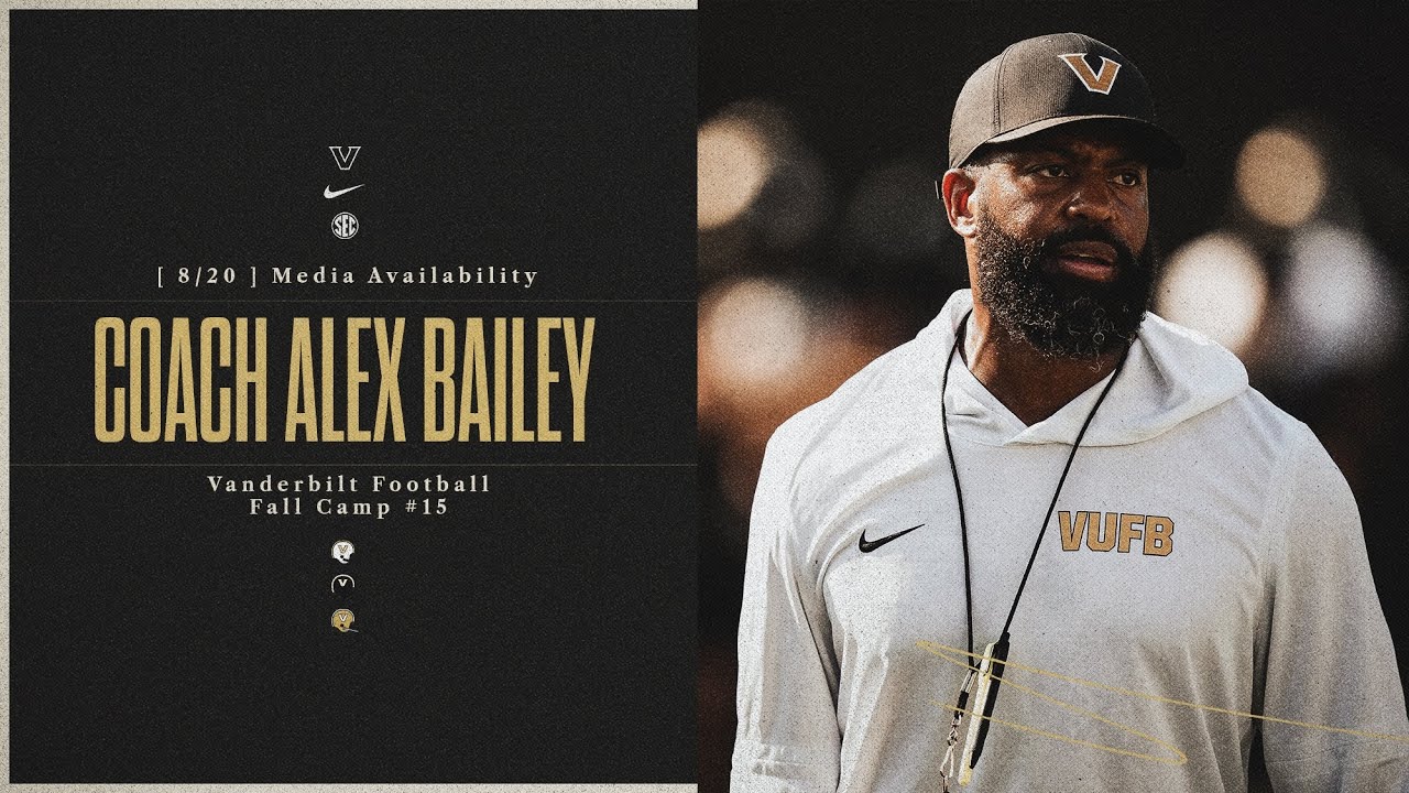 August 20, 2025 | Alex Bailey Media Availability - YouTube