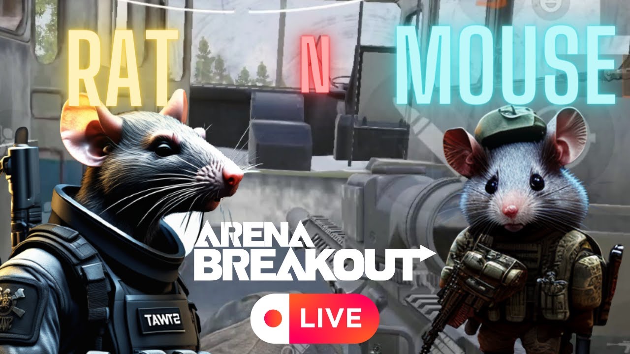 Playing Rat And Mouse on Arena Breakout Live - YouTube