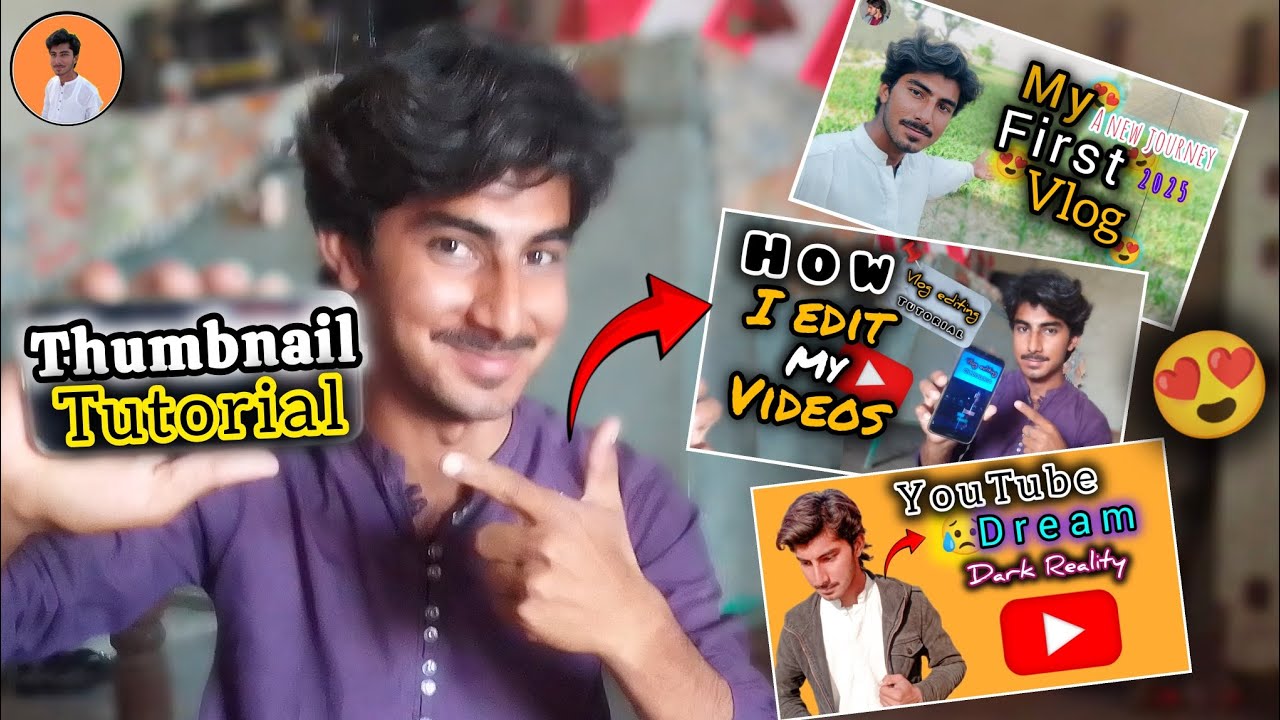 How to make thumbnail for YouTube videos | Thumbnail kaise banaen | Ak ...