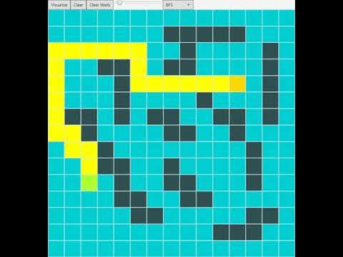 Path Finding Visualizer Demo - YouTube