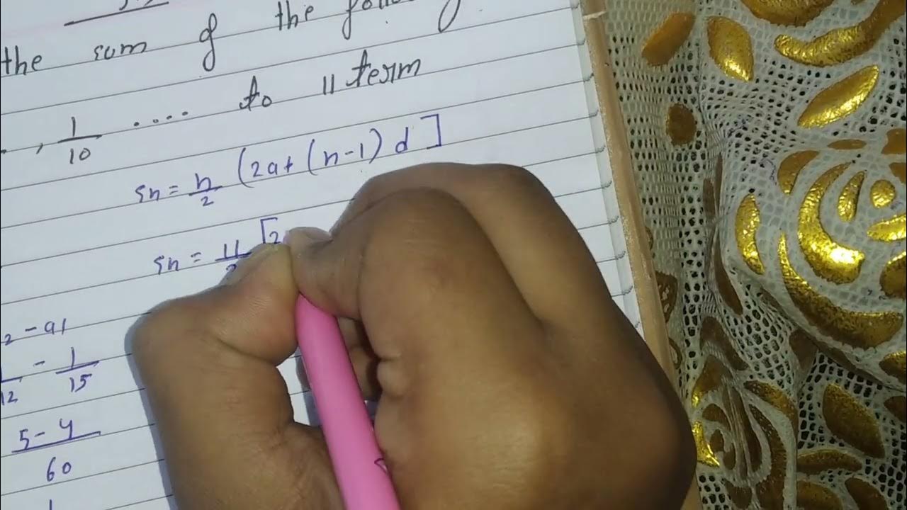 10 arithmetic progression 5.3 question number 1 find the sum of the following🔥 APS:given👉11 ...