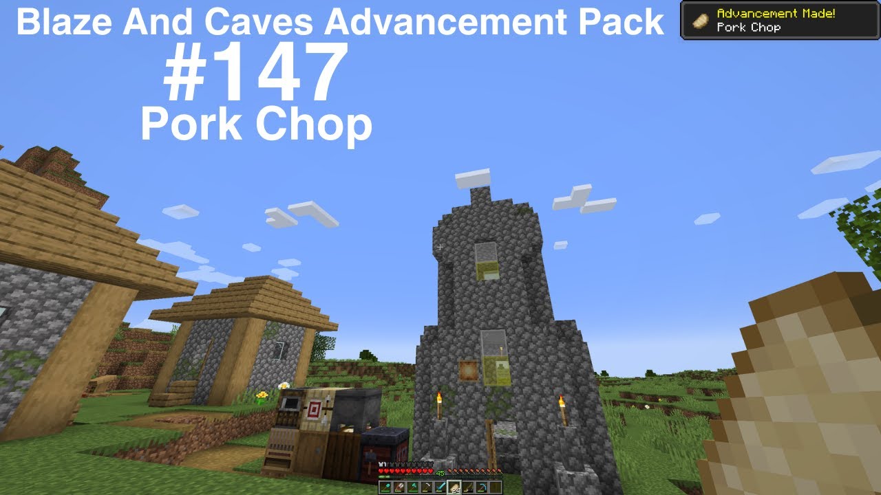 How I Obtained All 1,099 Advancements In The Minecraft Blaze And Caves Advancement Data Pack ...