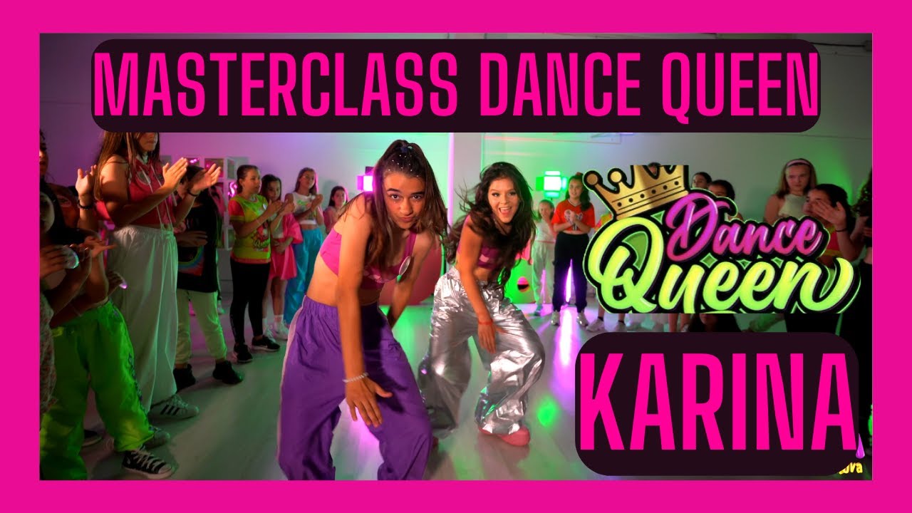 Masterclass Karina. Grabación del Nuevo videoclip Dance Queen. - YouTube