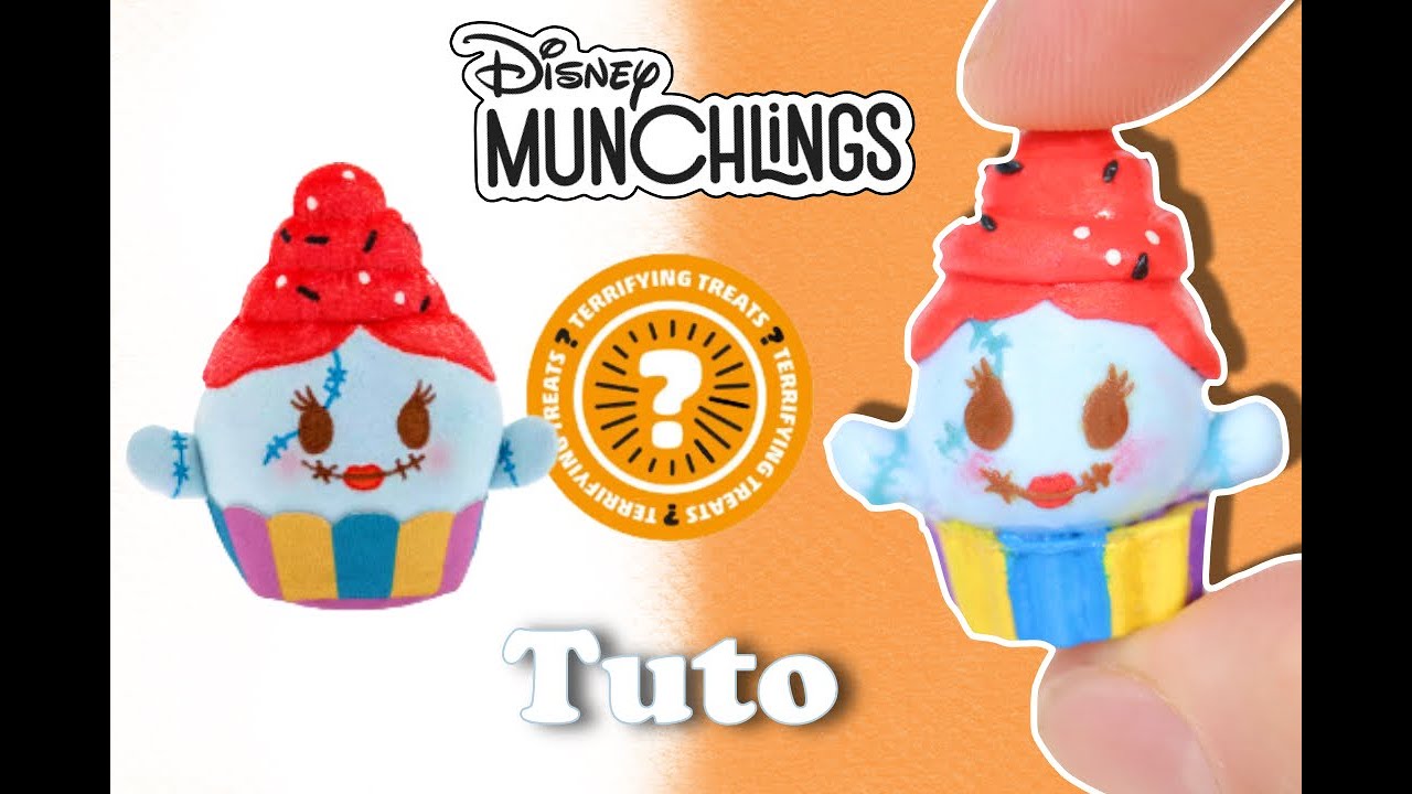 Disney Munchlings Sally Cupcake Poupé de Chiffon - Polymer Clay ...