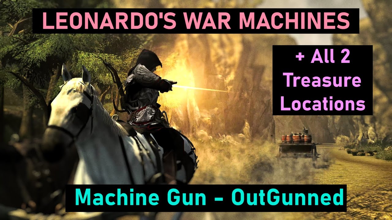 Assassin's Creed Brotherhood - War Machines - Machine Gun - OUTGUNNED ...